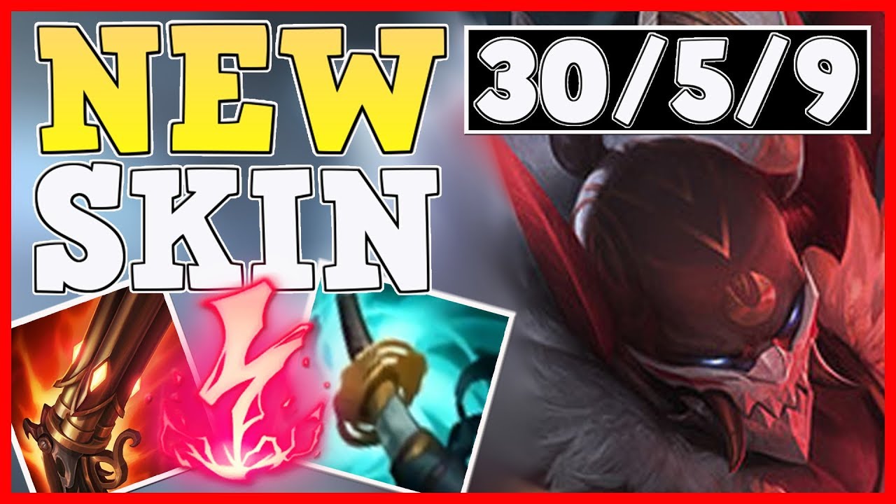 *NEW SKIN* BLOOD MOON PYKE | FULL LETHALITY PYKE JUNGLE | Edited Jungle ...