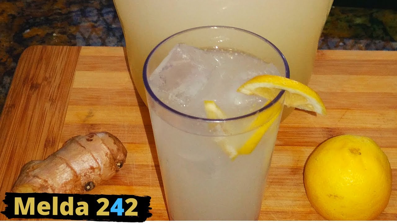 LEMONADE WITH GINGER | BAHAMIAN COOKING 🍋🍋 - YouTube