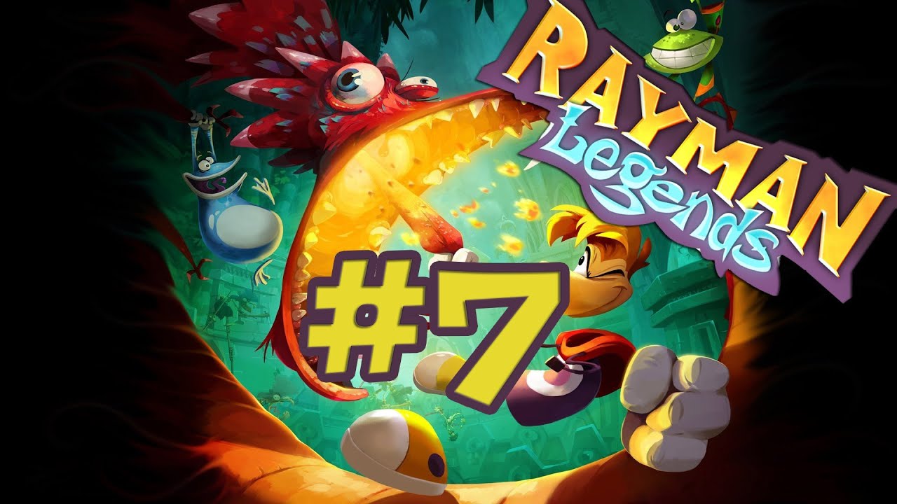 Rayman Legends Walkthrough Part 7 " When Toads Fly" - YouTube