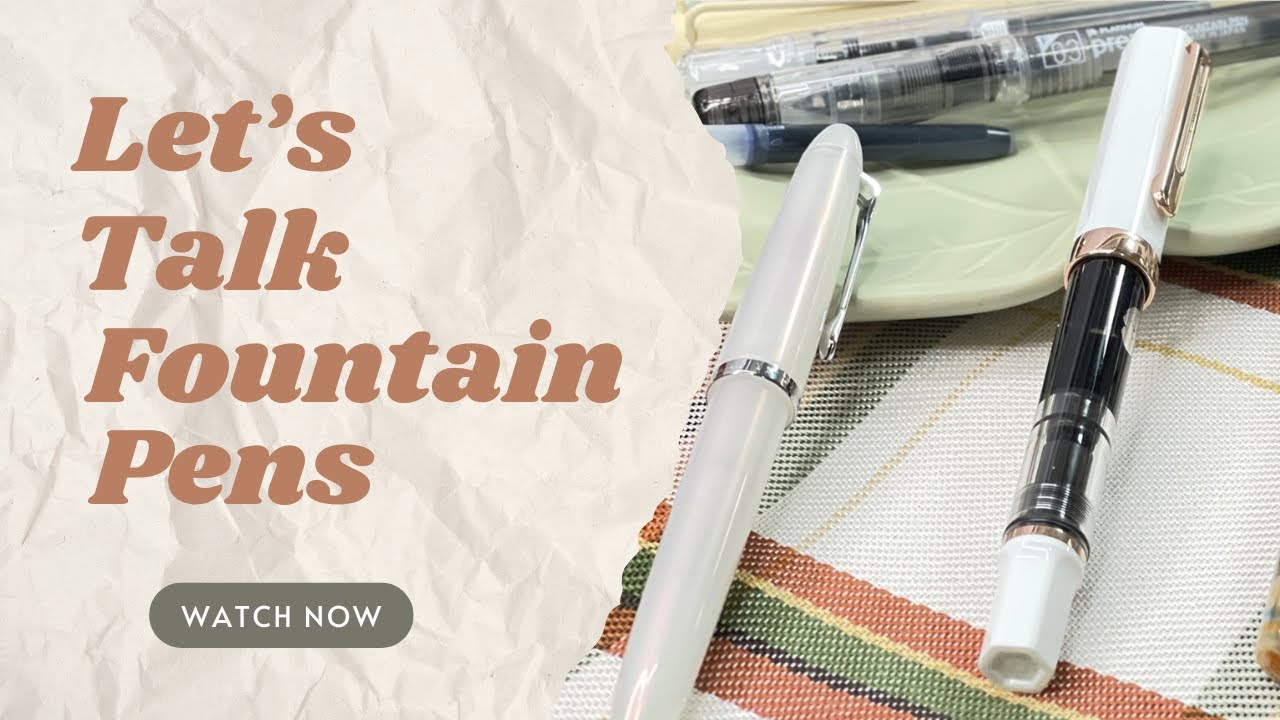 Fountain Pen Collection and Tips for Beginners - YouTube