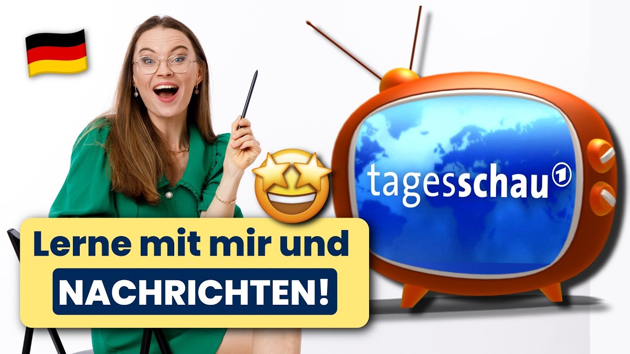 Lerne echtes Deutsch mit Nachrichten I Deutsch lernen b2, c1 - YouTube