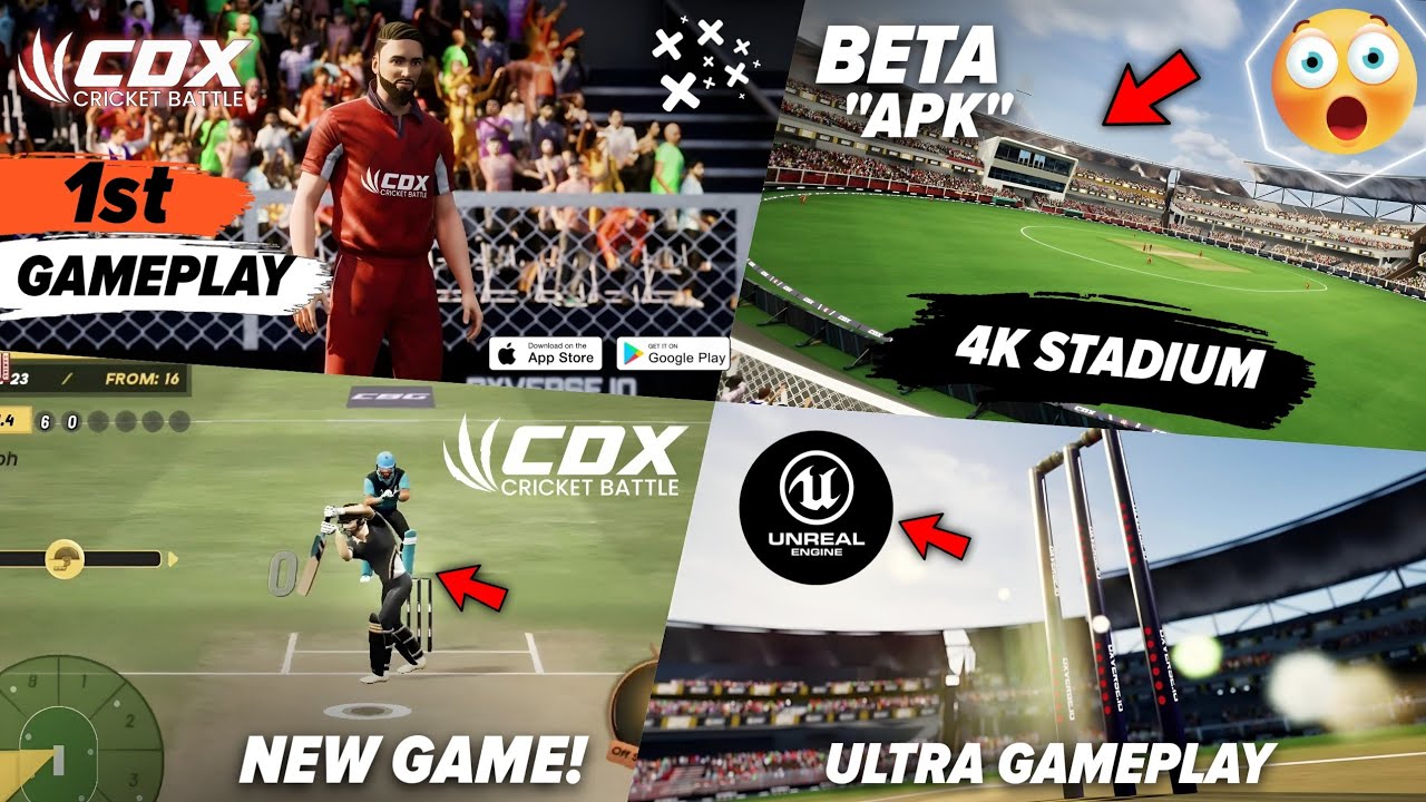 {New Game} CDX Cricket Battle For Android - BETA Version 1st Gameplay ...