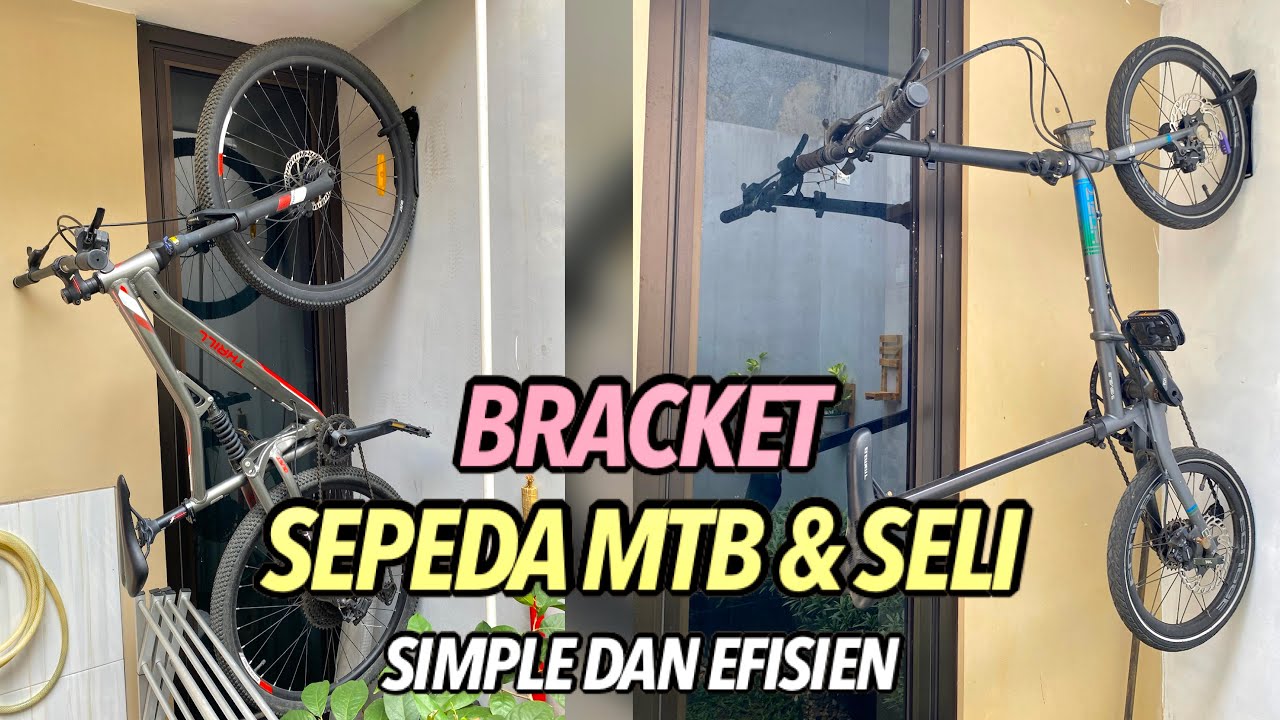 UNBOXING REVIEW BRACKET DINDING GANTUNGAN SEPEDA MTB 27 INCH DAN SEPEDA ...