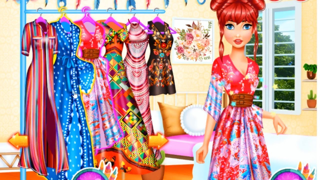 My BOHO Avatar - game for girls - kids game - YouTube