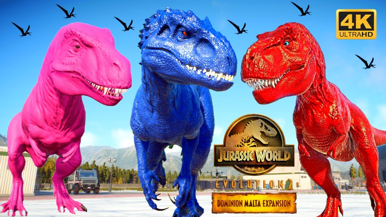 EVOLUTION OF DINOSAURS BRACHIOSAURUS, PTERODACTYL REX Megalodon Bites ...