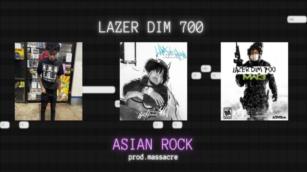 How to make *ASIAN ROCK* for *LAZER DIM 700* and *SUMMRS* - YouTube