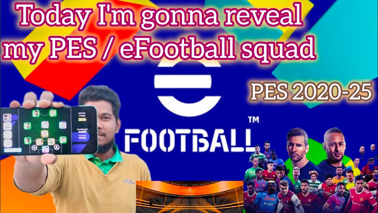 My PES / eFootball Squad from 2020 to 2025 - YouTube