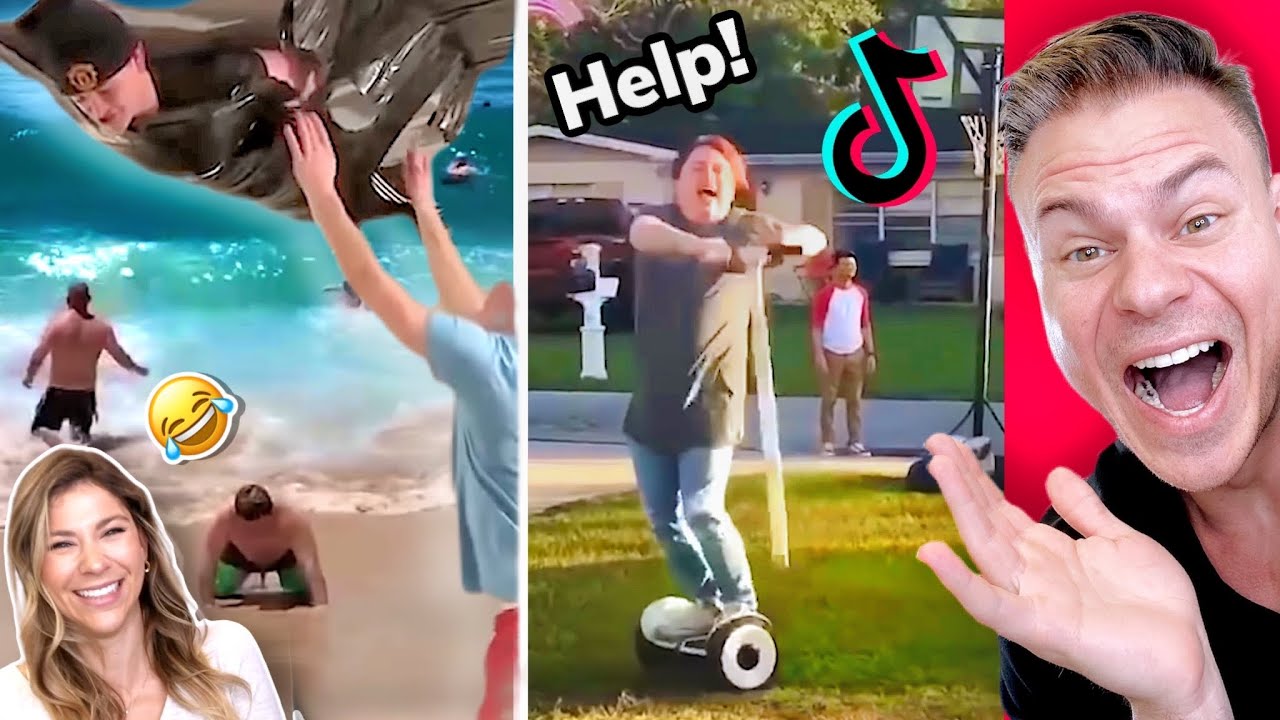 Try Not To Laugh Tiktok Challenge 😂 Megs First Video! - YouTube