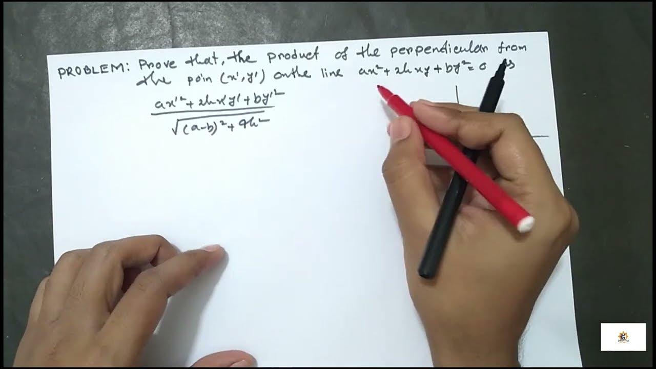 LECTURE 14 II PAIR OF STRAIGHT LINE II NEW VIDEO - YouTube