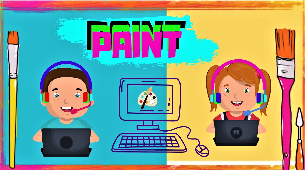 PAINT para niños - YouTube
