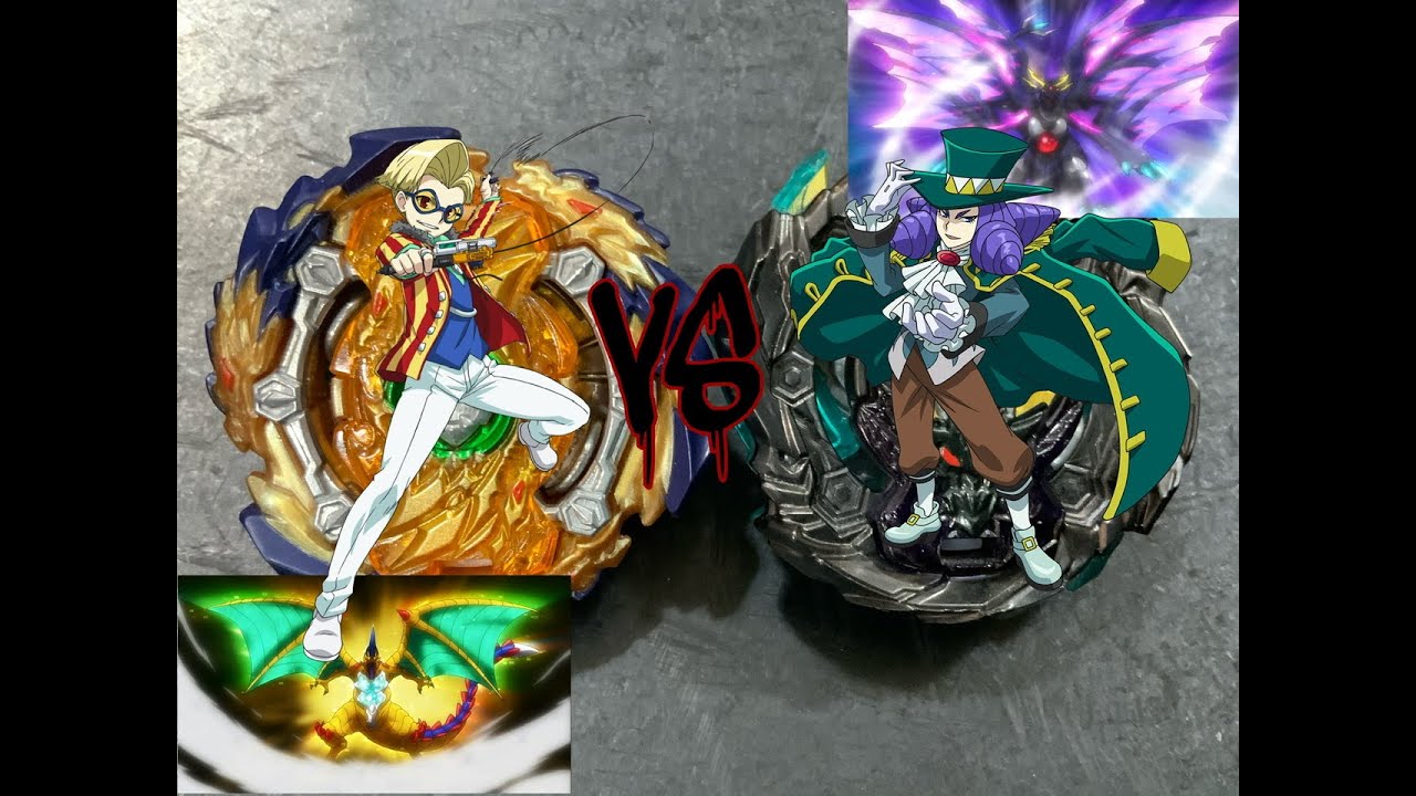 BEYBLADE BURST GT EPIC BATTLE WIZARD FAFNIR VS DREAD BAHAMUT - YouTube
