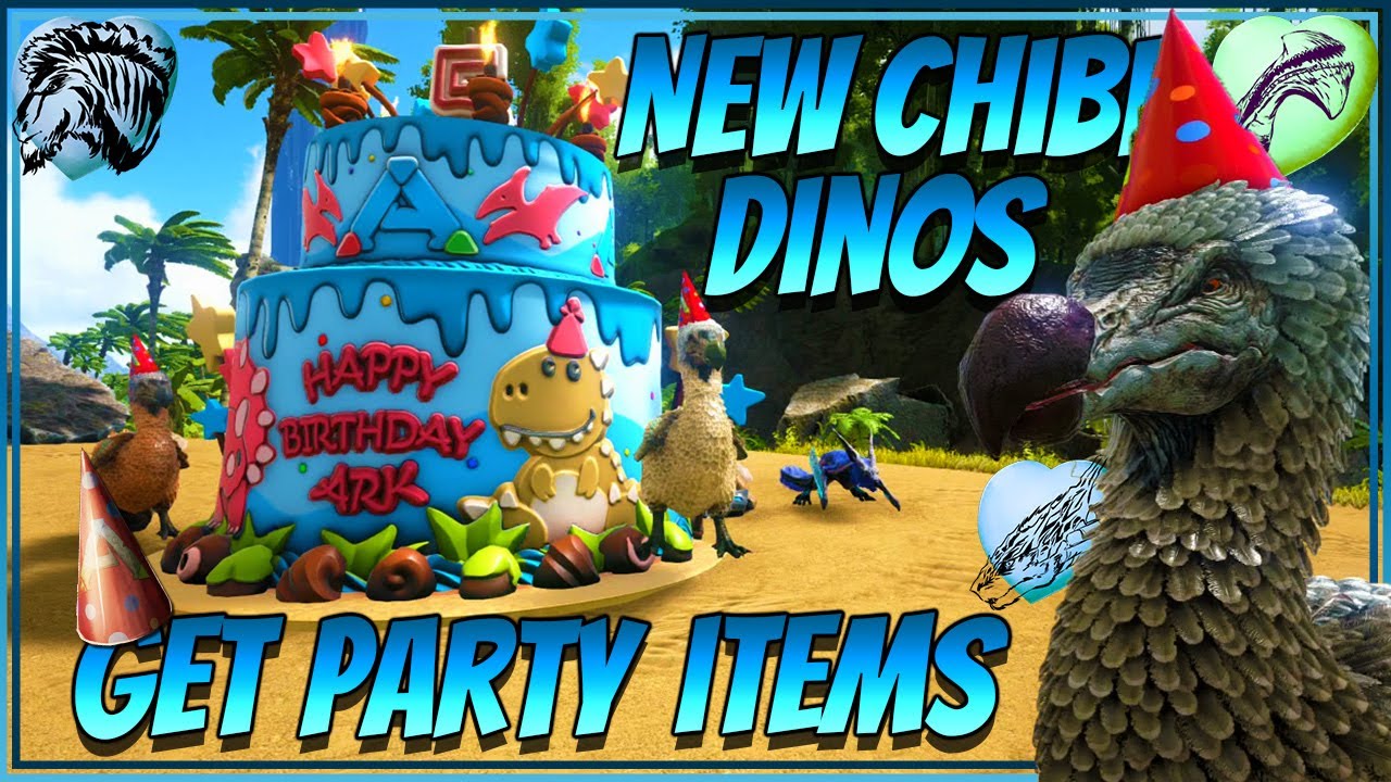 Ark Xbox & PS4 Get New Chibi Pets & Party Items - YouTube