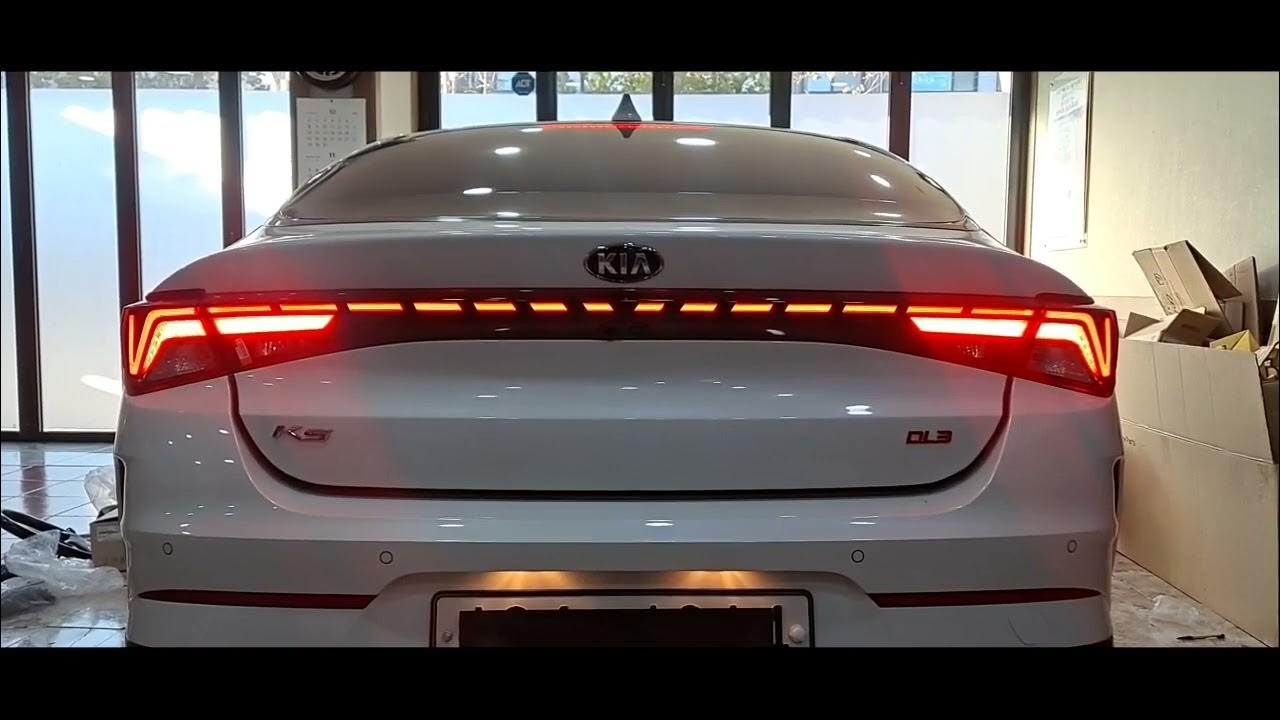 K5DL3 순정LED테일램프 장착과 미등활성화,튜닝인증LED턴시그널깜박이 장착하기 - YouTube