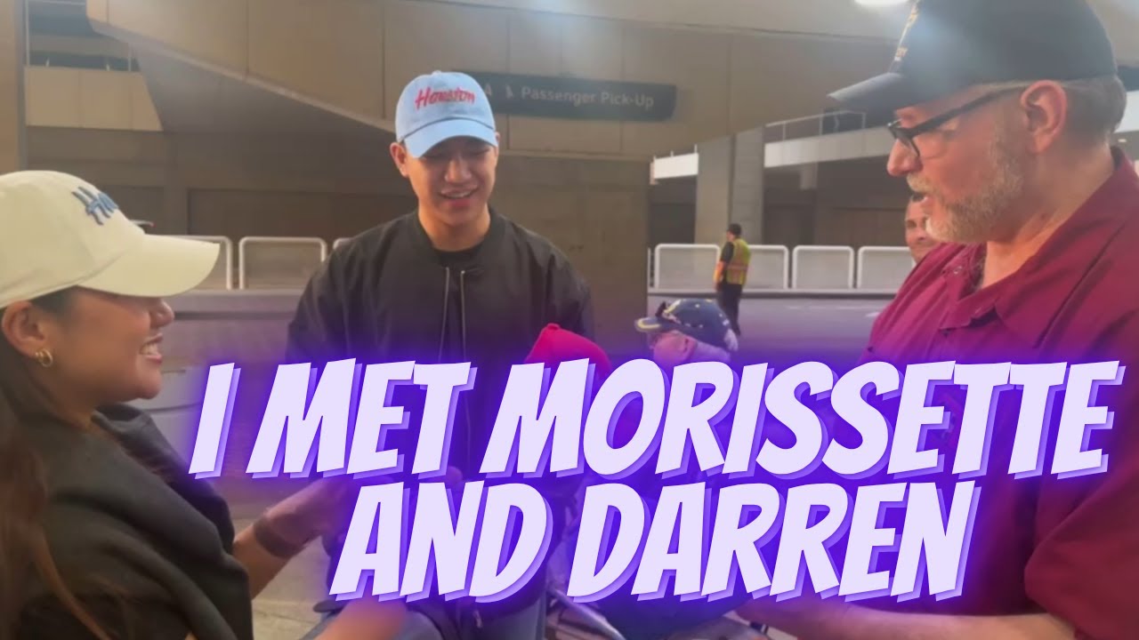 I GOT TO MEET MORISSETTE AND DARREN!!! VLOG Day 1 - YouTube