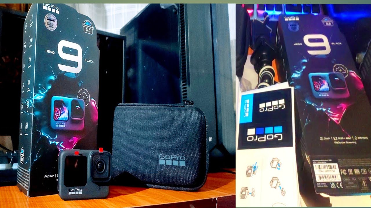 Gopro hero 9 black unboxing || gopro || hero9black || hero10 - YouTube