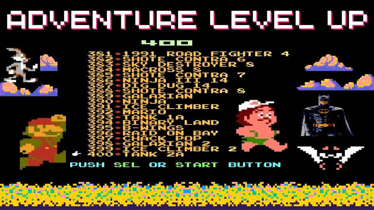 All-Time Best NES 400 in 1 Games Compilation - YouTube