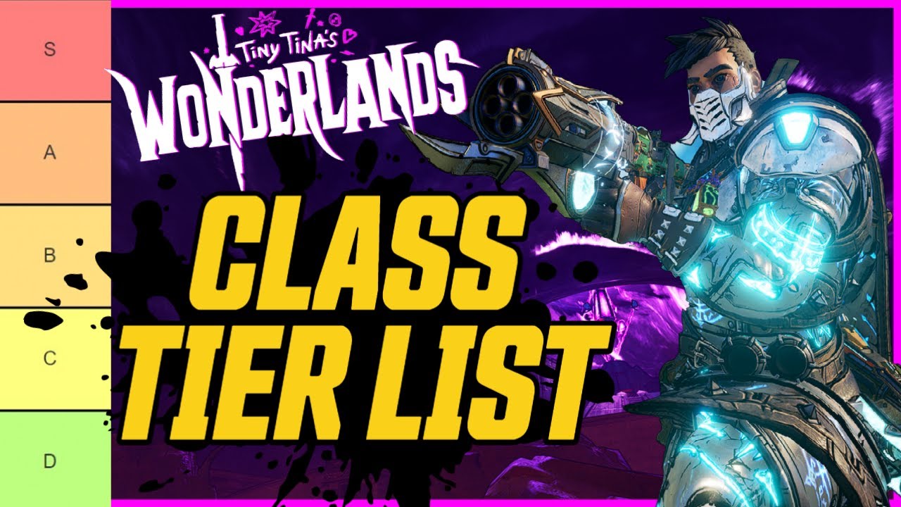 Ranking The Wonderlands Classes! Class Guide & Synergies // Tiny Tina's ...