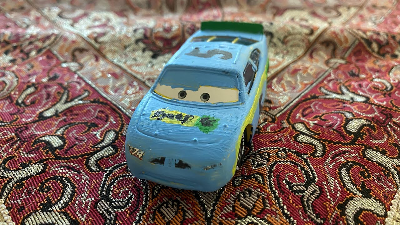 Disney Pixar Cars Diecast Phil Schcarder (SynerG Racer Number 5) - YouTube