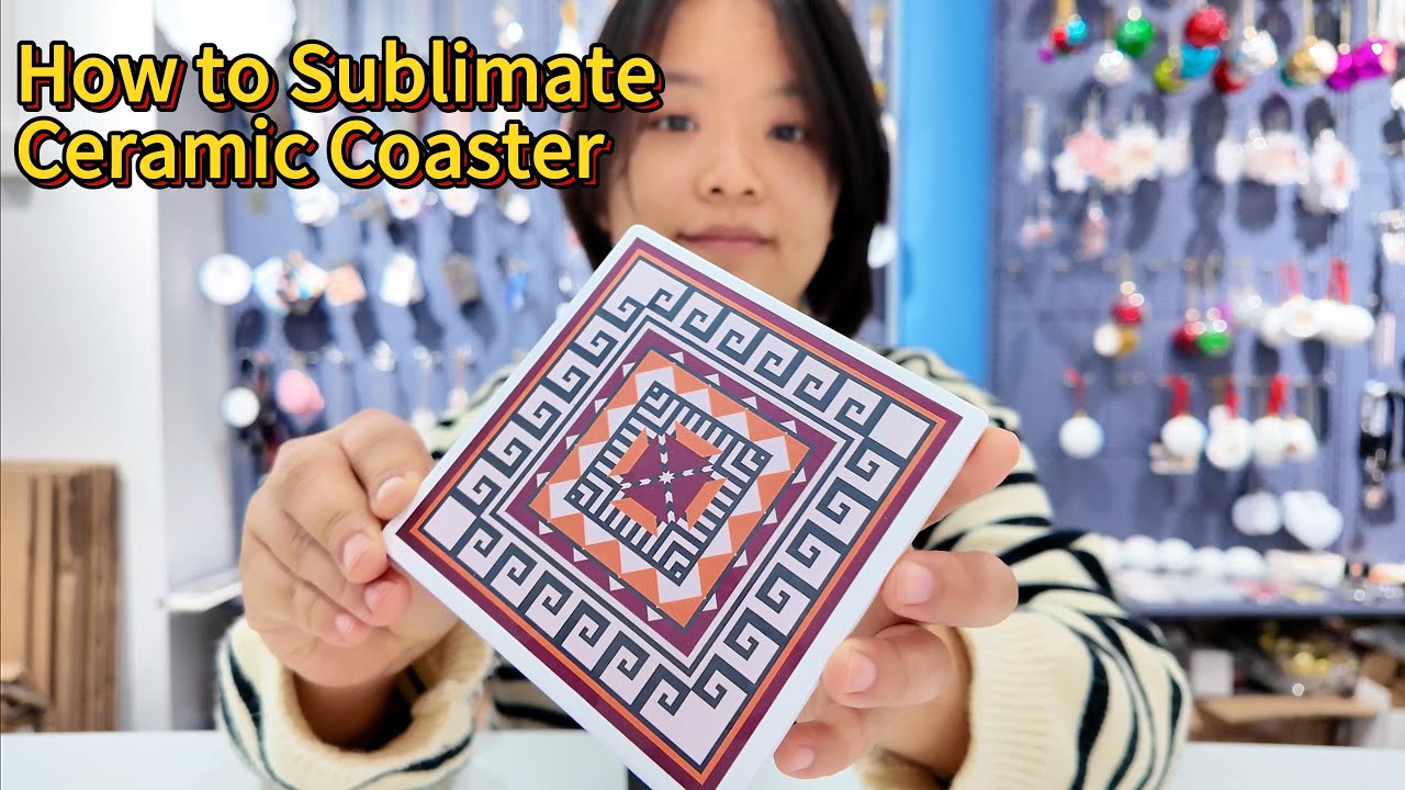 How to Sublimate Ceramic Coaster with LeadSub | Step by Step Guide ...