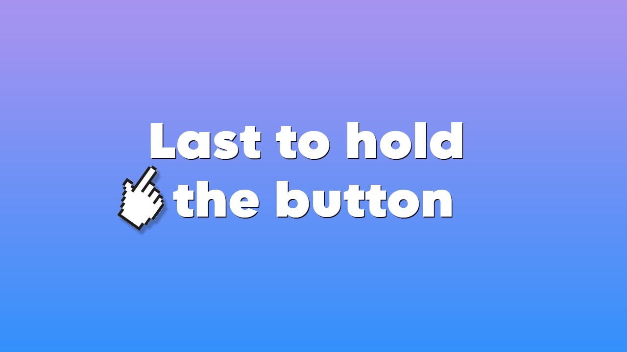 LAST TO HOLD THE BUTTON CHALLENGE / WINNER WINS ELITEY MM2 - YouTube