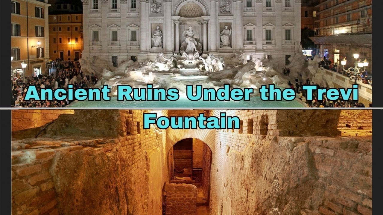 Trevi Fountain Of Ancient Rome
