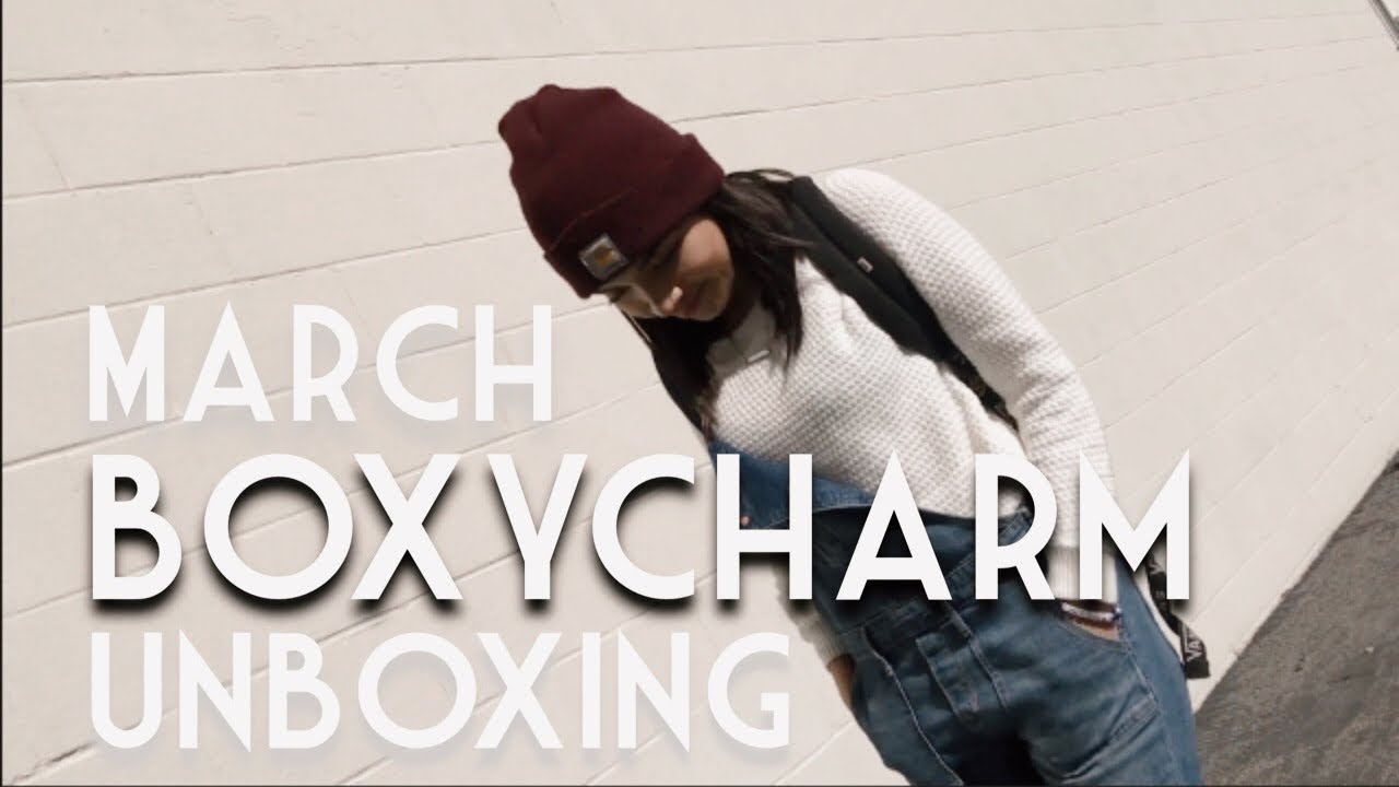 March Boxycharm Opening & Try On! - YouTube