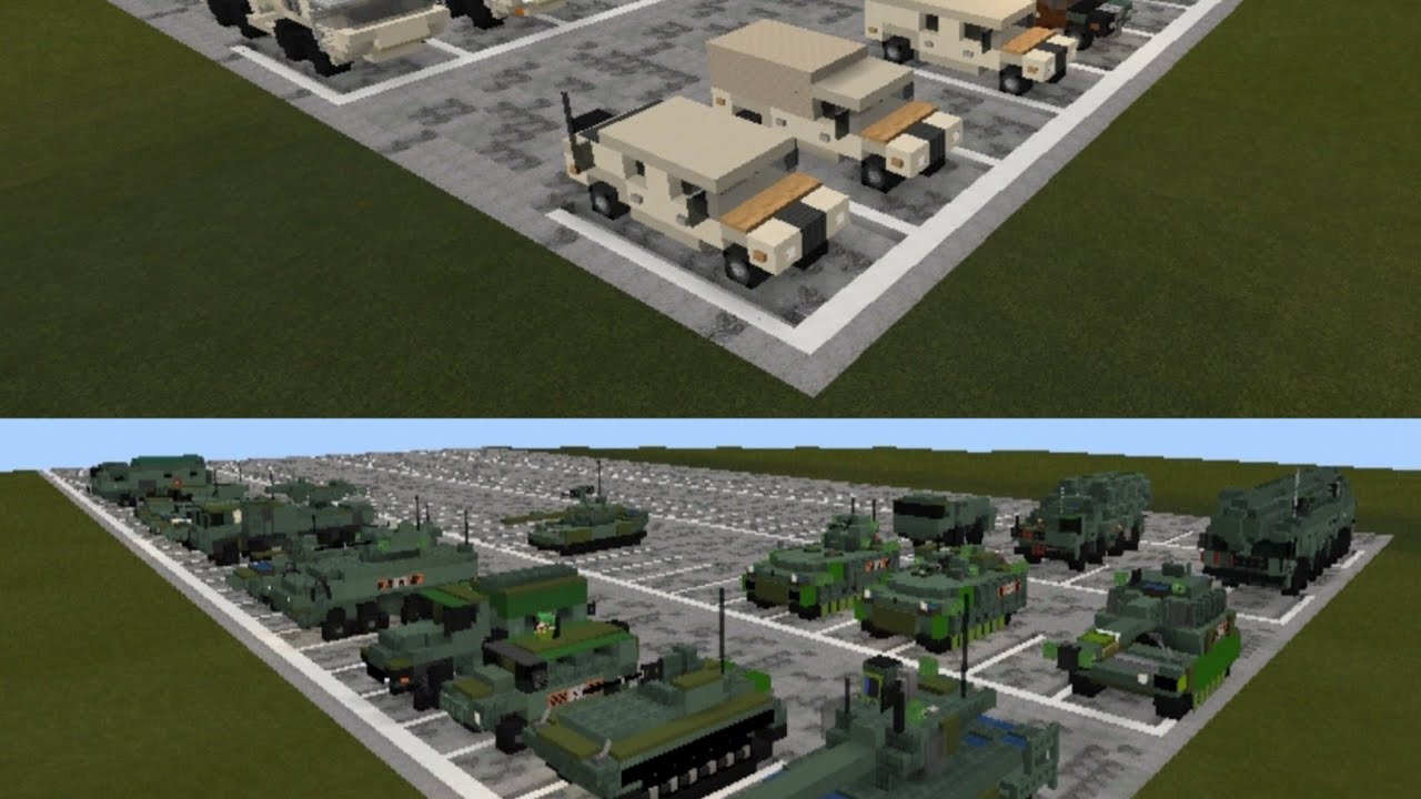 Minecraft Military Arsenal - YouTube