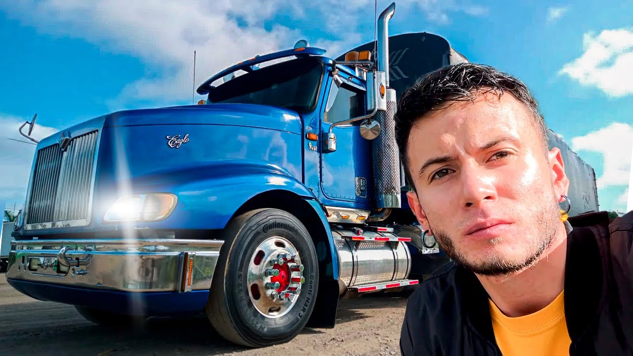 Así es recorrer COLOMBIA en TRACTOMULA Crissinlimite - YouTube