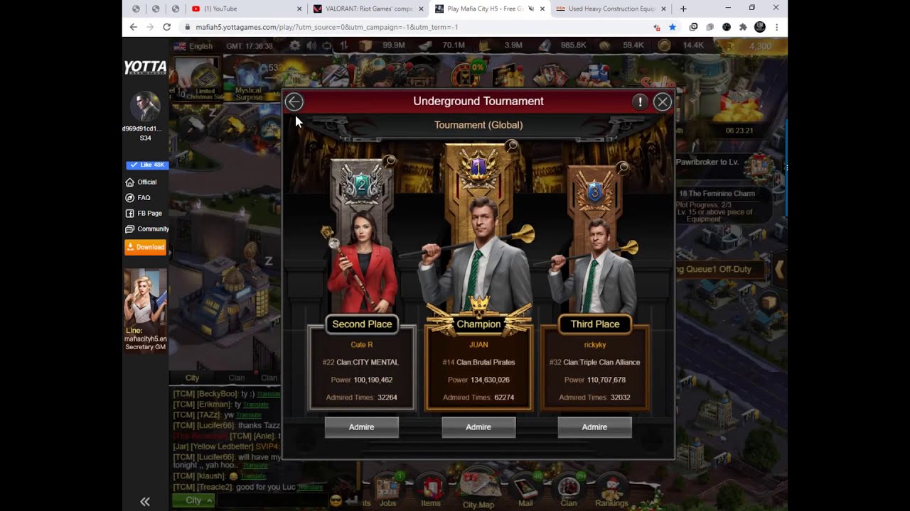 mafia yotta game mafiah city city34 bigshot 2021 - YouTube