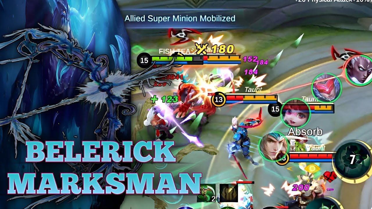 BELERICK Marksman BUILD is the key | Mobile Legends - YouTube