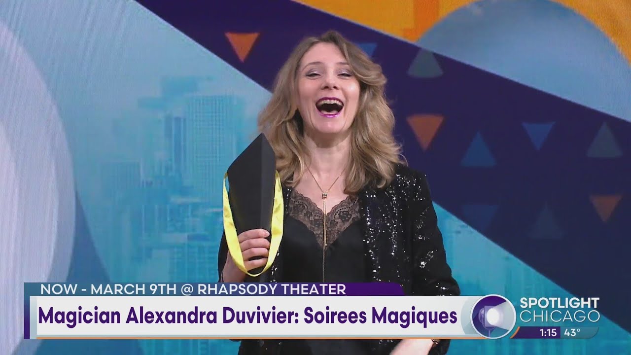 Magician Alexandra Duvivier: Soirees Magiques - YouTube