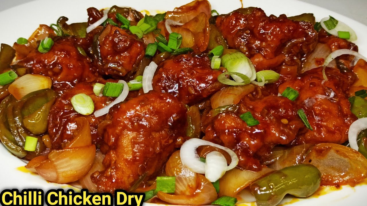 Chilli Chicken Restaurant Style | चिल्ली चिकन रेसिपी | Dry Chilli ...
