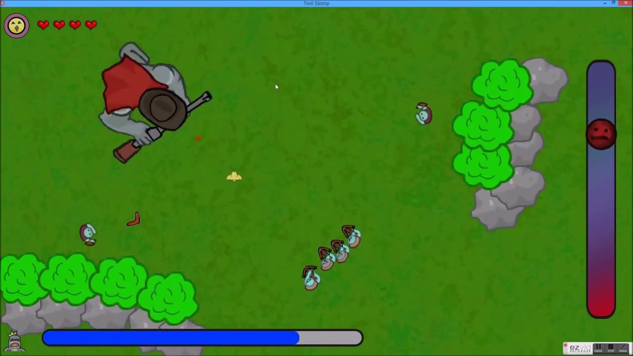 Troll Stomp: Game Footage - YouTube