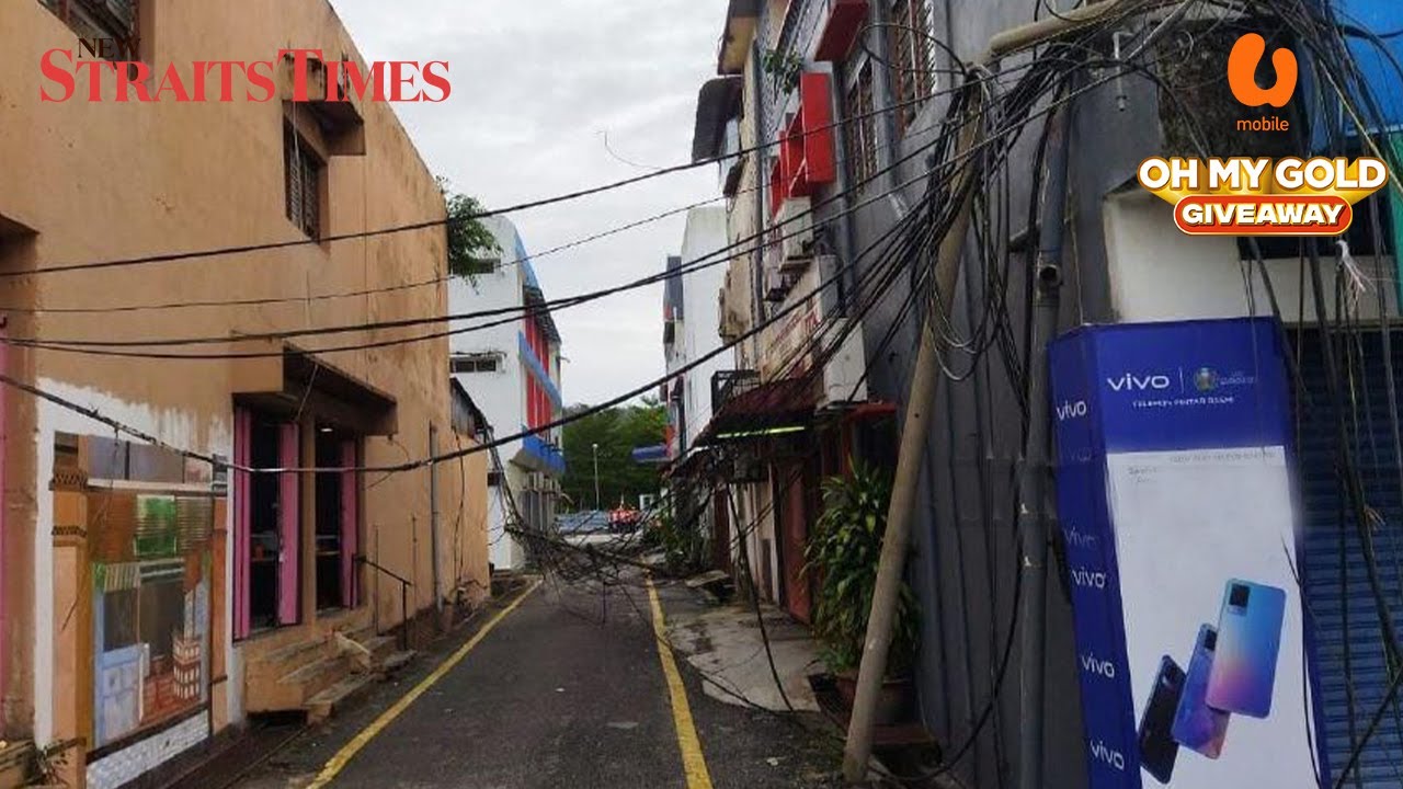 Trailer mishap leads to collapse of 14 utility, telco poles in Slim ...