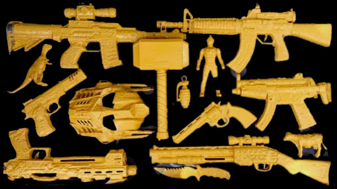 Cleans Sniper Rifle, Shotgun, Cowboy Pistol, Ak 47, Glock Pistol, Nerf ...