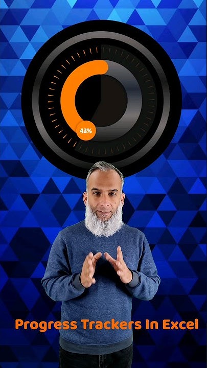 Progress Tracker in Excel | Shk Excel World - YouTube