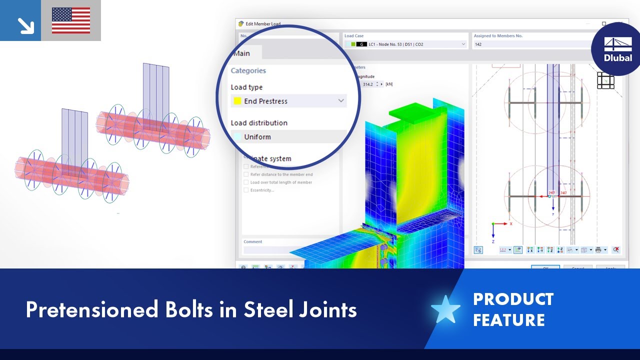 Pretensioned Bolts in Steel Joints - YouTube