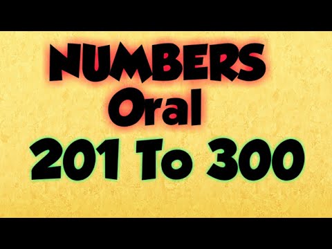#201-300 #Numbers #counting201to300 ||Learn counting from 201 to 300 ...