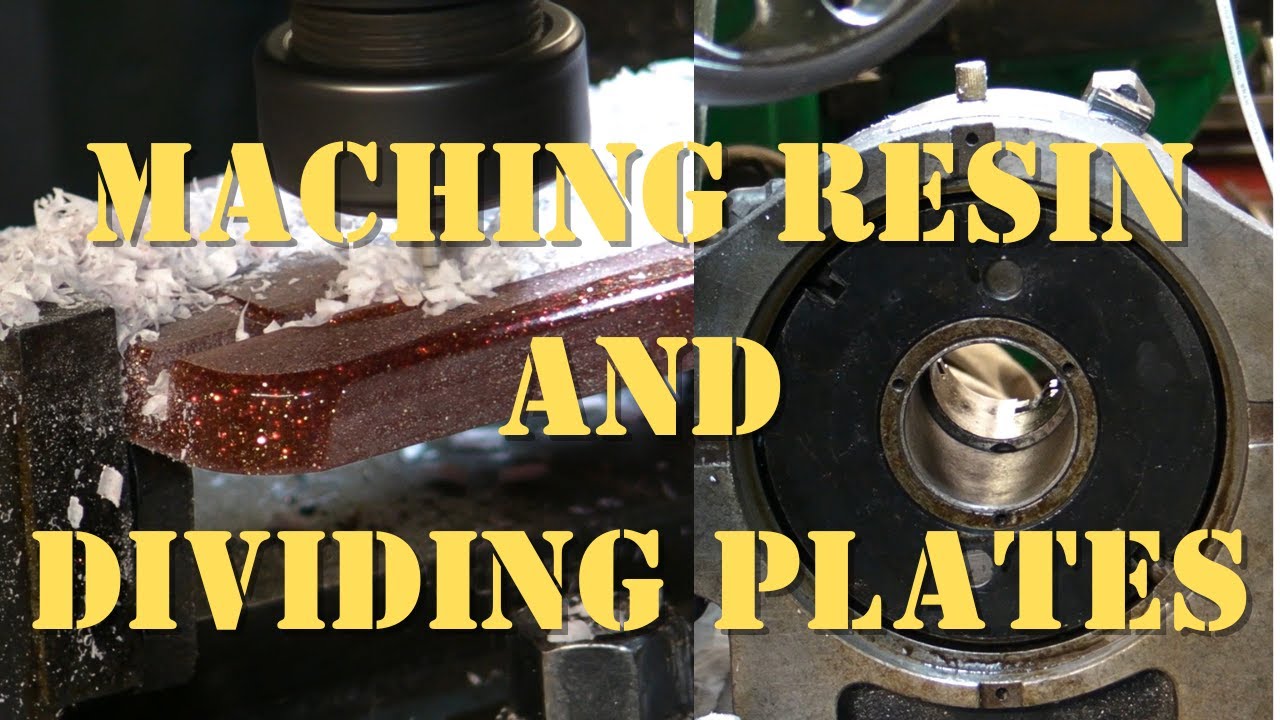 Machining resin strips - YouTube
