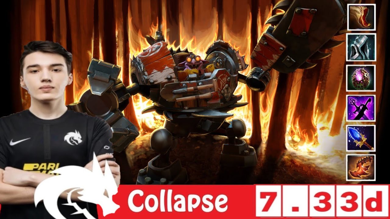 [DOTA 2] TSpirit.Collapse the TIMBERSAW [OFFLANE] [7.33d] - YouTube