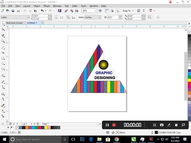 Corel Draw X4 Logo Design