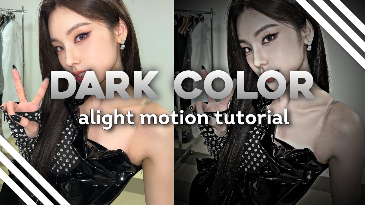 dark color tutorial || alight motion || туториал на колор в alight ...