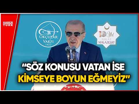 #CANLI - Cumhurbaşkanı Recep Tayyip Erdoğan konuşuyor
