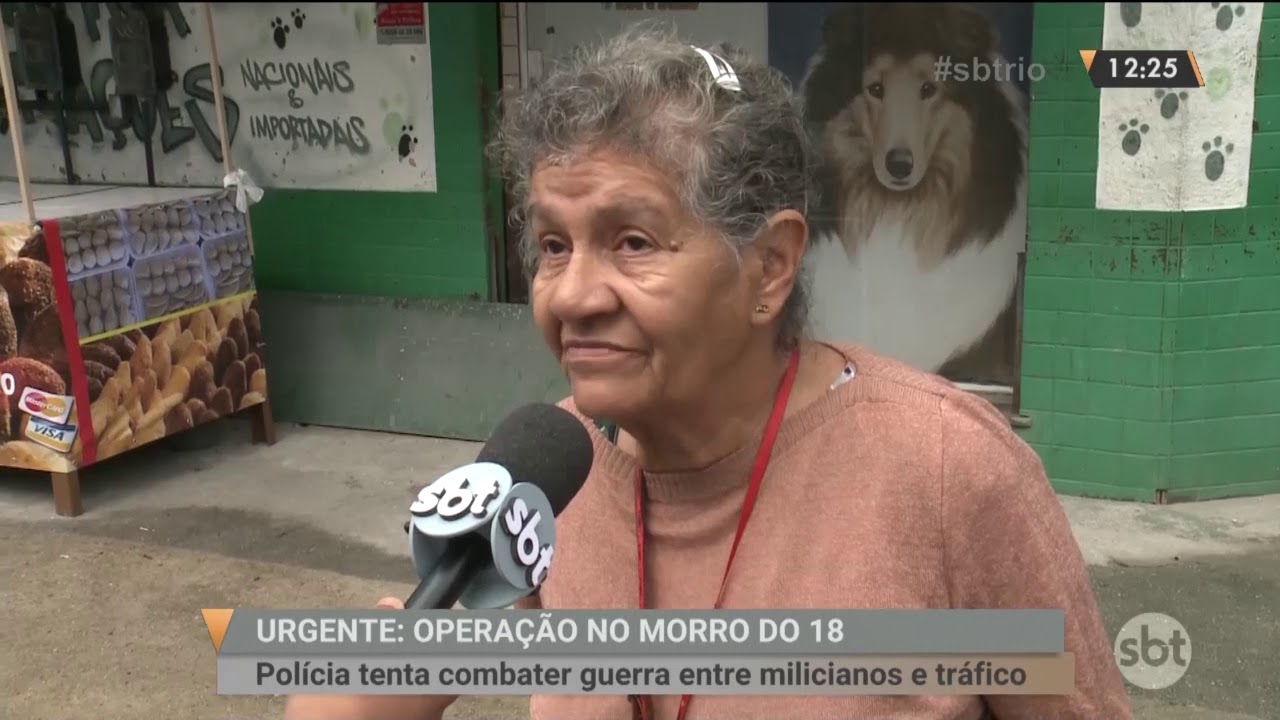 Polícia faz operação no Morro do 18 - YouTube