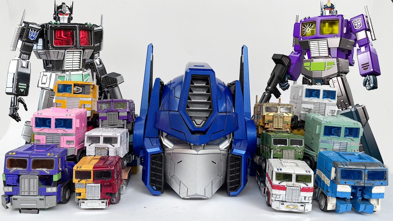 Every Color Masterpiece OPTIMUS PRIME Convoy: Nemesis Shatttered Glass ...
