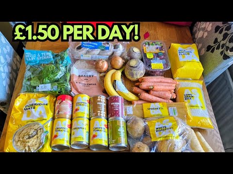 Limited budget food challenge... £1.50 a day... vegan, batch cooked and ...