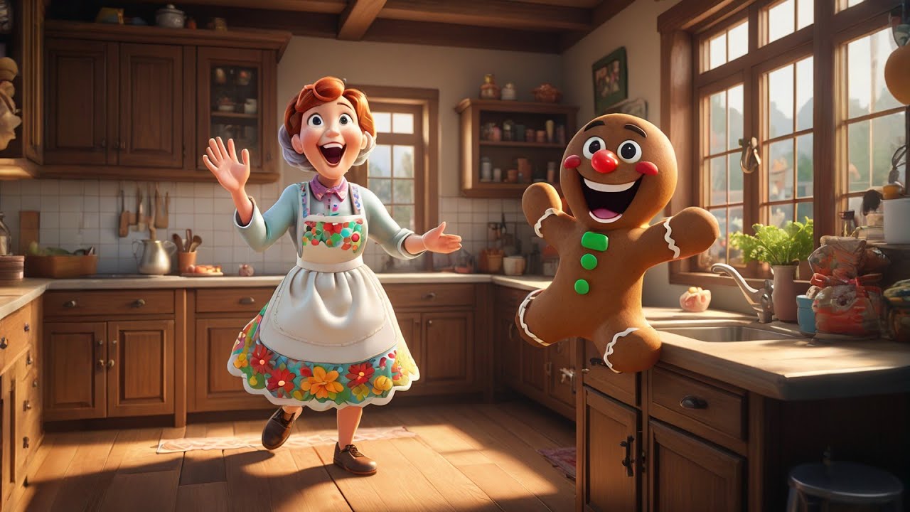 Gingerbread Man's Daring Escape Plan - YouTube