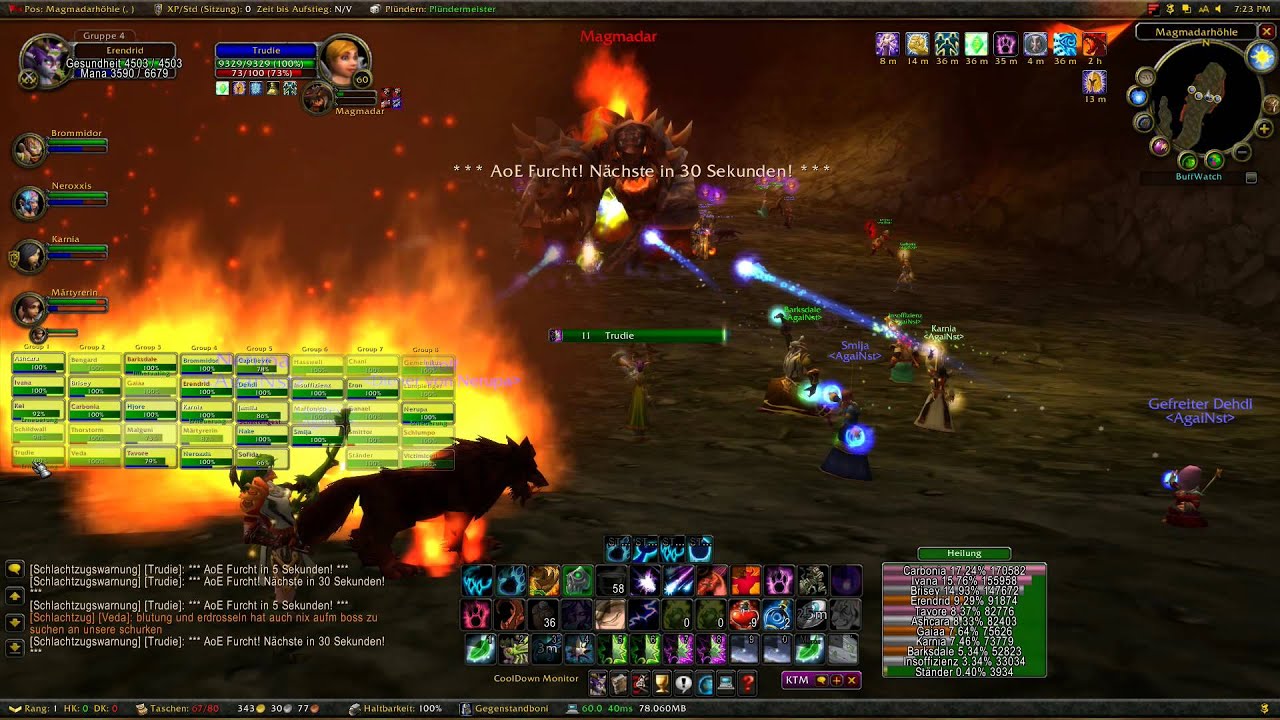 Magmadar Molten Core - Against Gilde Classic WoW - YouTube