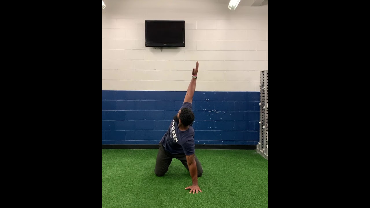Day 13: Quadruped Thoracic (T-Spine) Rotation - YouTube