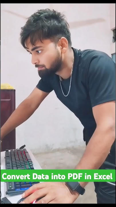 How To Convert Data into Pdf in Microsoft Excel #shortvideo #exceltips #exceltricks #shortsfeed ...